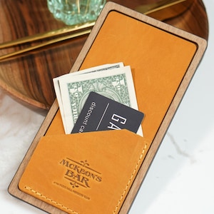 Guest Check Books, Custom Bill Holder, Wood Check Presenter, Restaurant ...