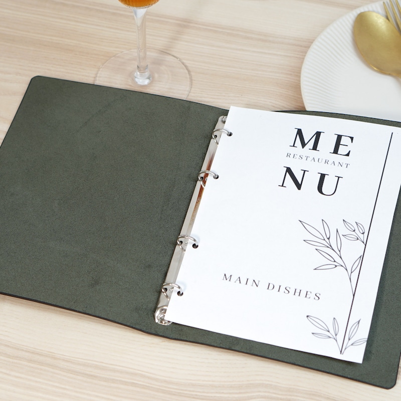 Embossed Cards Menu - Etsy UK