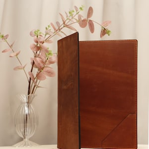 Restaurant Menu Folder, Leather Menu Cover, Vintage Leather Menu, Menu ...