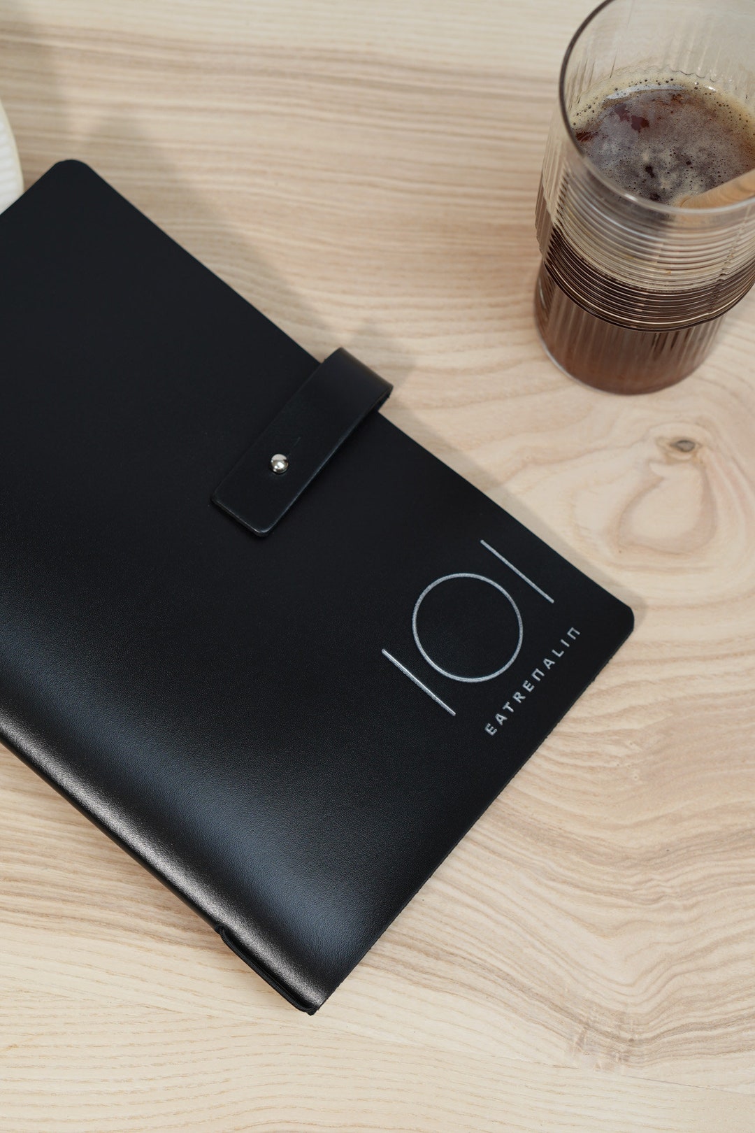 Restaurant Menu Folder, Leather Menu Cover, Leather Menu With Embosed ...