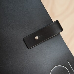 Restaurant Menu Folder, Leather Menu Cover, Leather Menu With Embosed ...