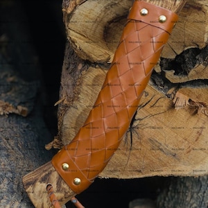 Hand-forged Viking Axe | Personalized Axe Gift | Nordic Viking Design | Camping Axe | Christmas ...