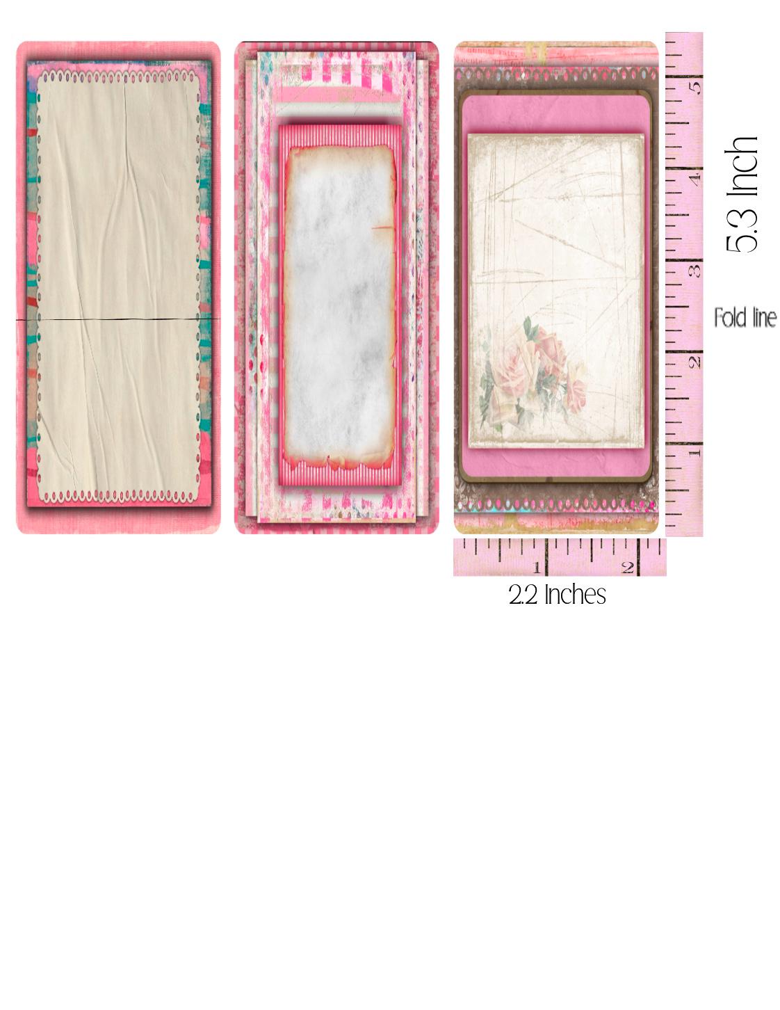 Hidden Paper Clip Templates Kit, Create Using Your Own Design Papers ...