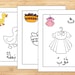 Arabic Alphabet Coloring Book Digital Learning Resource PDF Format 28 ...