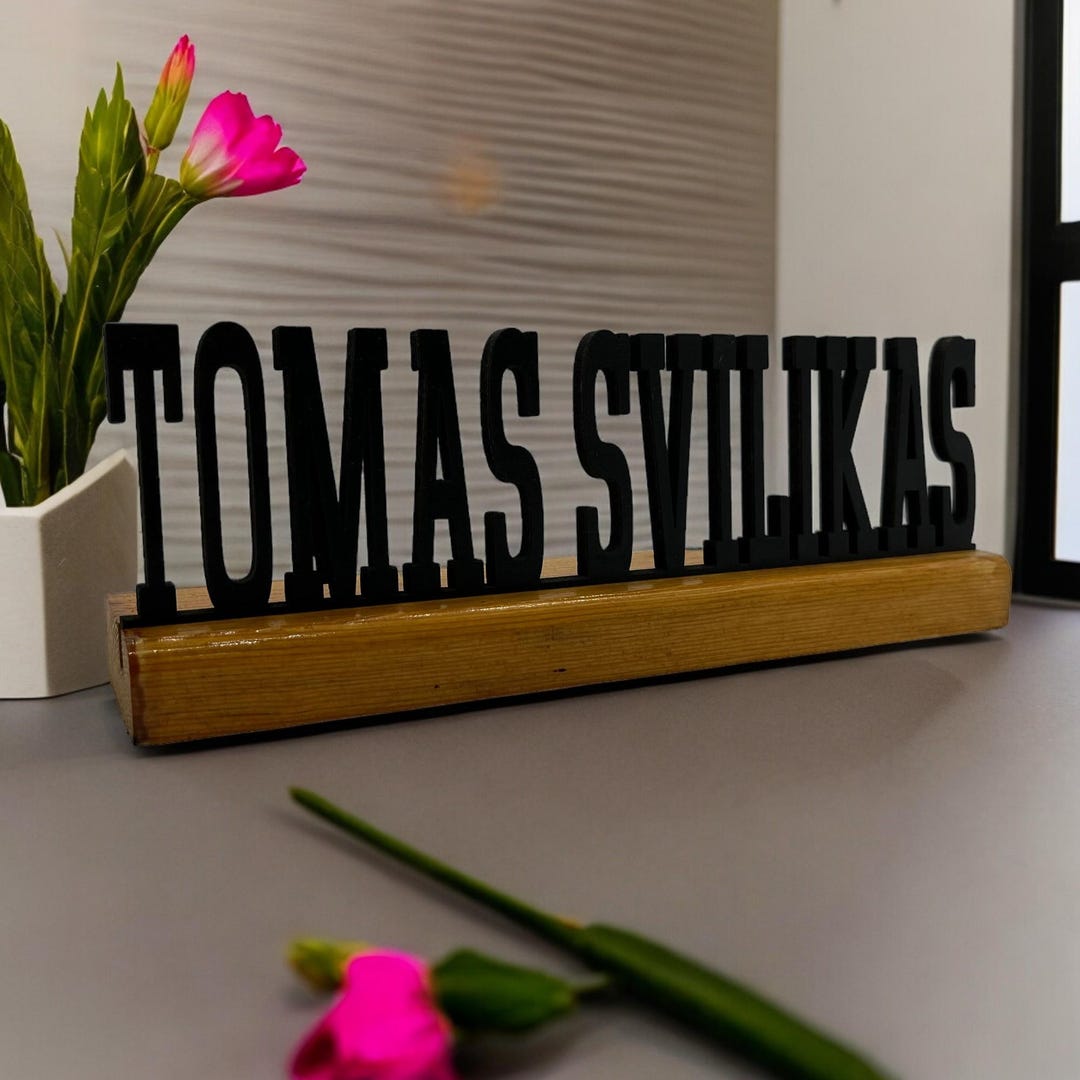 Custom Personalized Name Plate, Officers, Gift for Officers ...