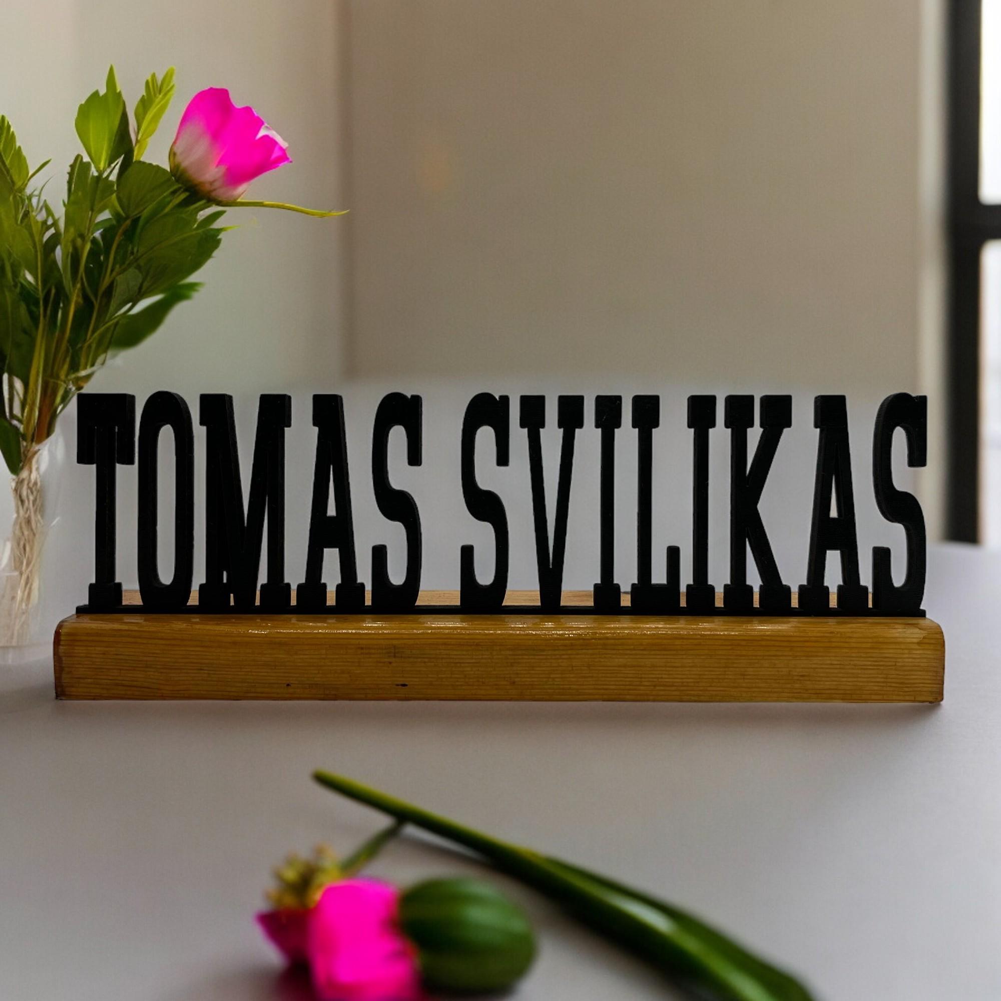 Custom Personalized Name Plate, Officers, Gift for Officers ...