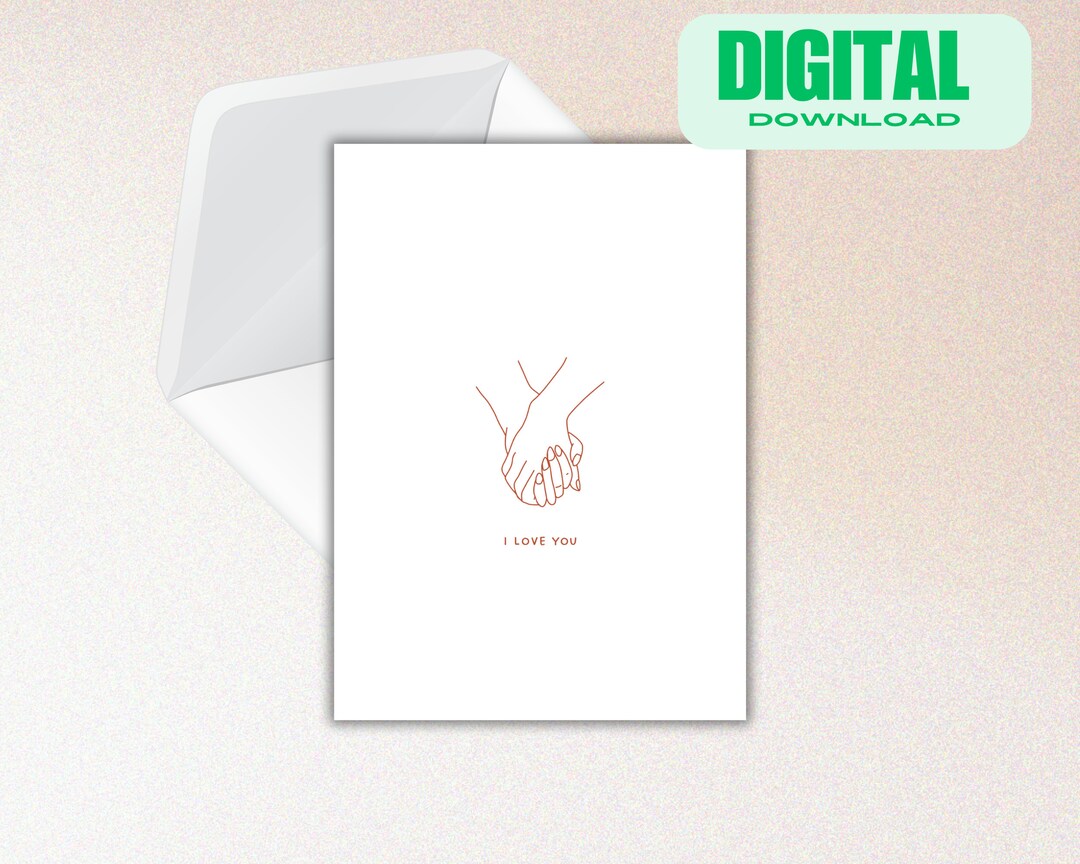 Anniversary Digital Card | Printable | Instant Download - Etsy