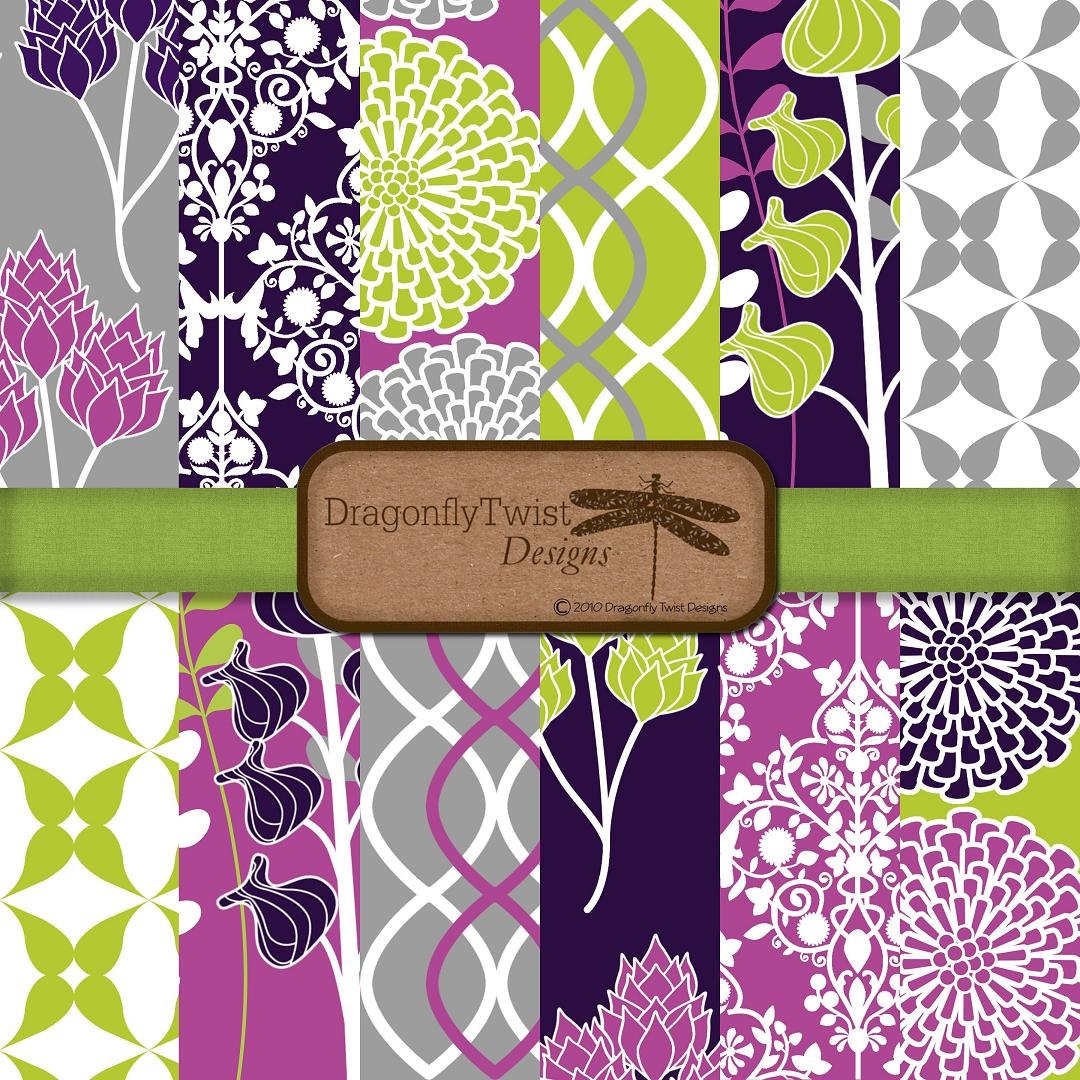 Digital Paper Pack (1008) 12 Sheets 12 X 12 Small Commercial Use - Etsy