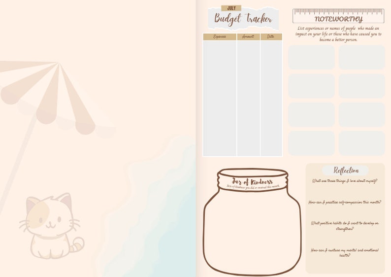 Academic Planner: July 2024-june 2025 - Etsy