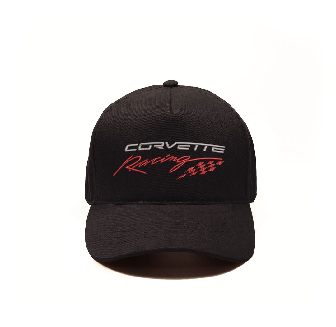 Corvette Racing Flag Embroidered Hat - Etsy