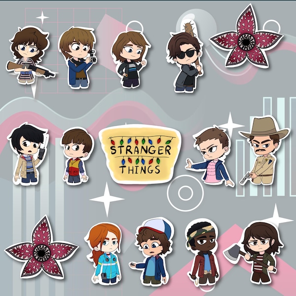 Strangers Things Chibi - Etsy