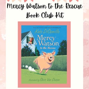 Mercy Watson to the Rescue Book Club Kit for Kids - Etsy