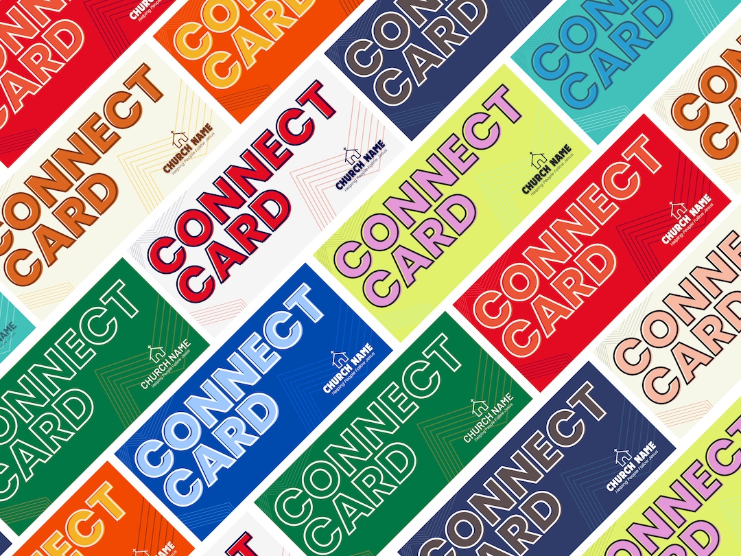 Customizable Church Connect Card Template 10 Preset Designs Canva ...