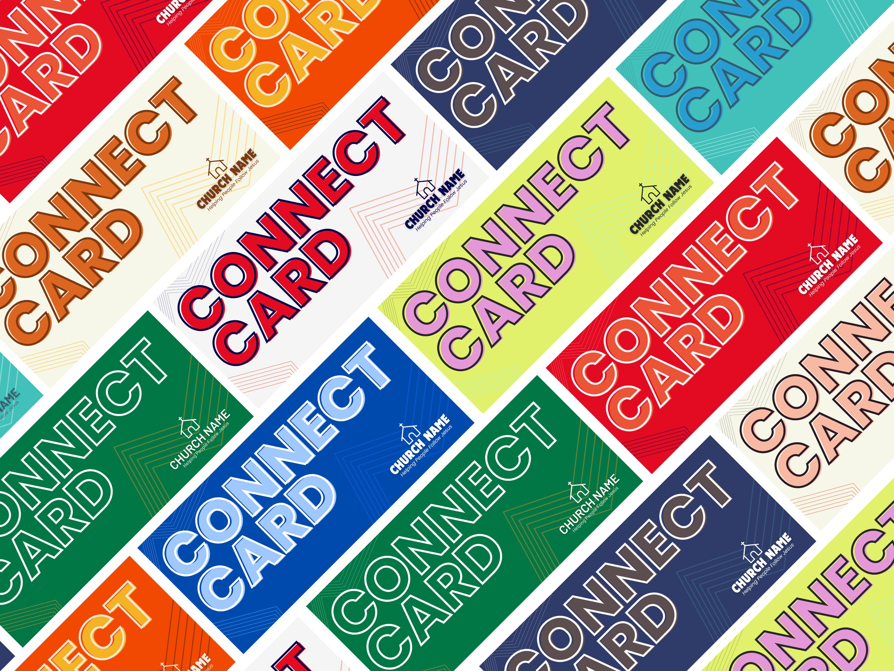 Customizable Church Connect Card Template 10 Preset Designs Canva ...