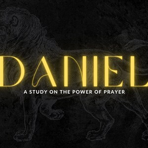 Daniel Sermon Series Slide Template, Perfect for Pastors & Church Media ...