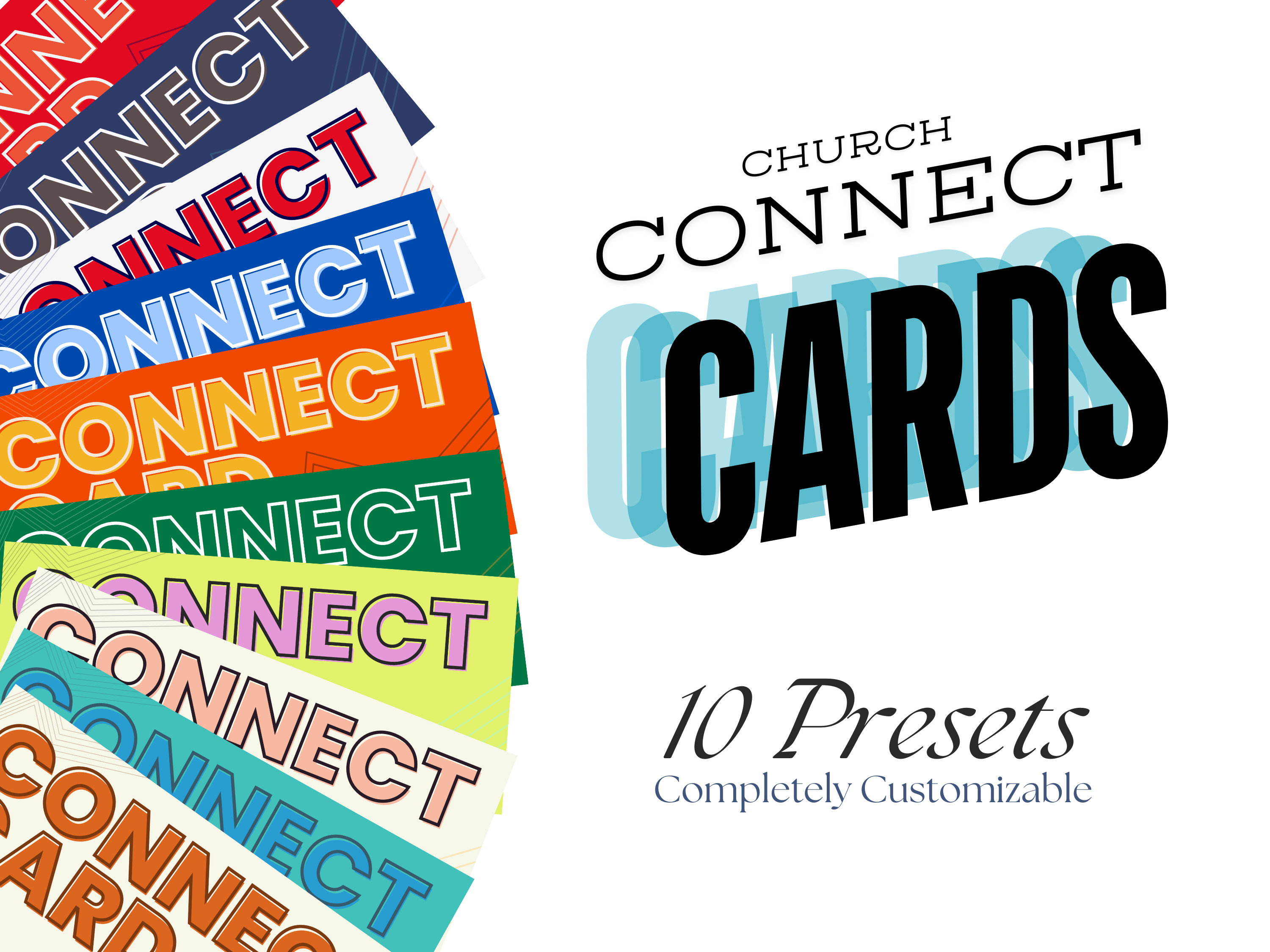 Customizable Church Connect Card Template 10 Preset Designs Canva ...