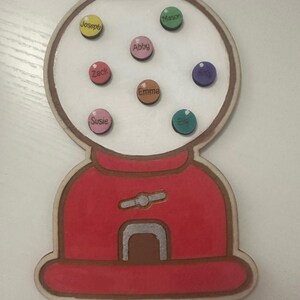 Personalized Teacher Gift - Custom Bubble Gum Machine With Student ...