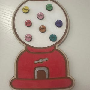 Personalized Teacher Gift - Custom Bubble Gum Machine With Student ...