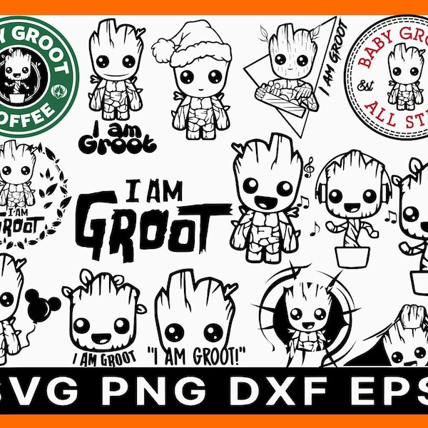 Groot Svg - Etsy