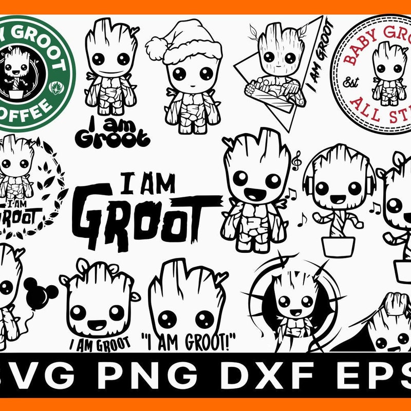 Groot Svg - Etsy