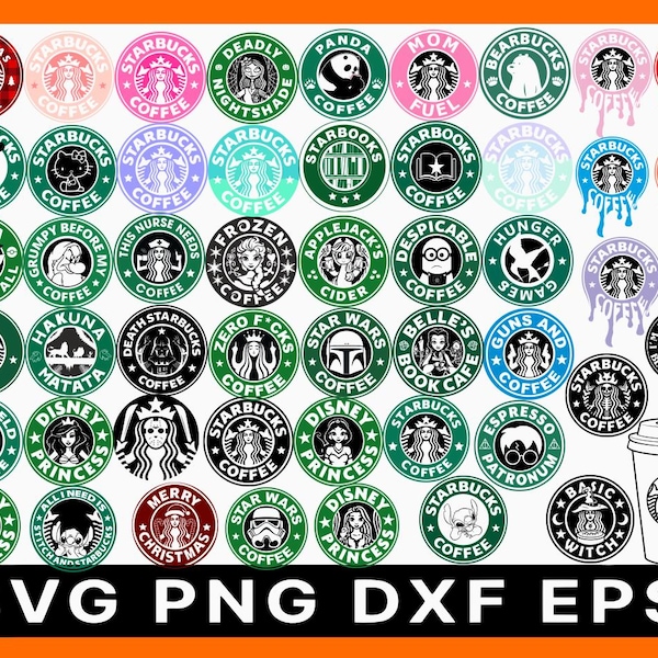 Starbucks Svg - Etsy
