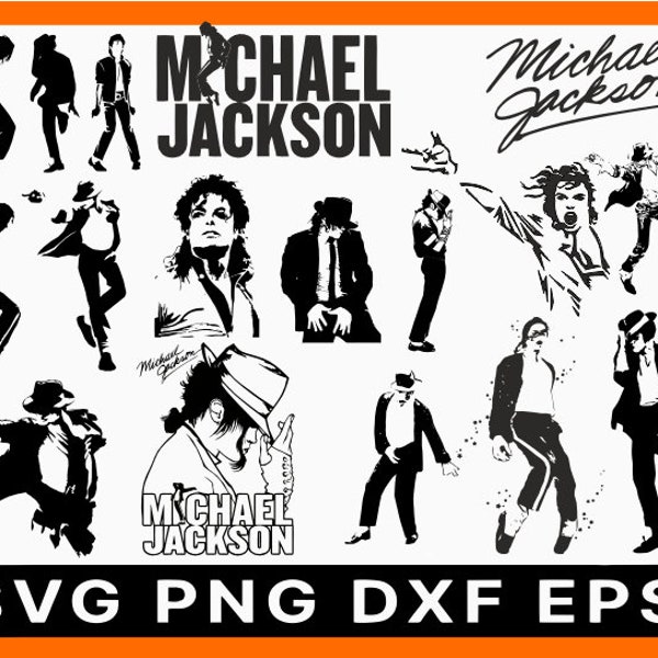 Michael Jackson Svg - Etsy