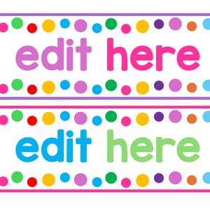 Printable Classroom Labels Bundle Pack, Name Labels, Back to School ...