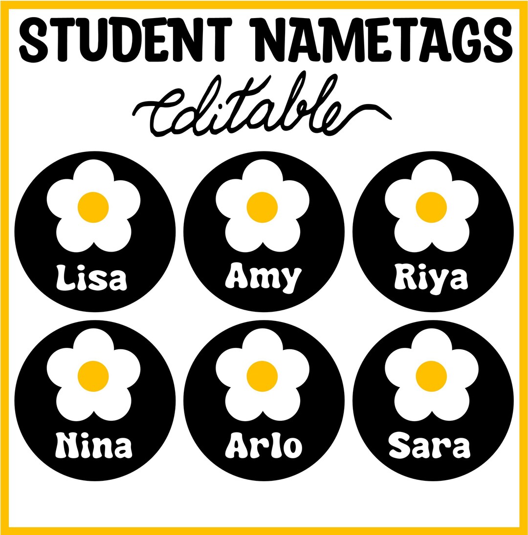 Printable Black and Bright Alphabet Flashcards, Editable Word Wall ...