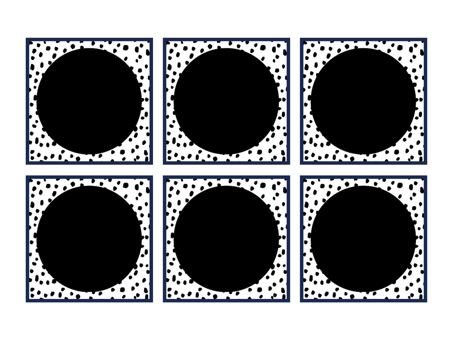 Printable Black and White Number Labels, Classroom Calendar Numbers ...