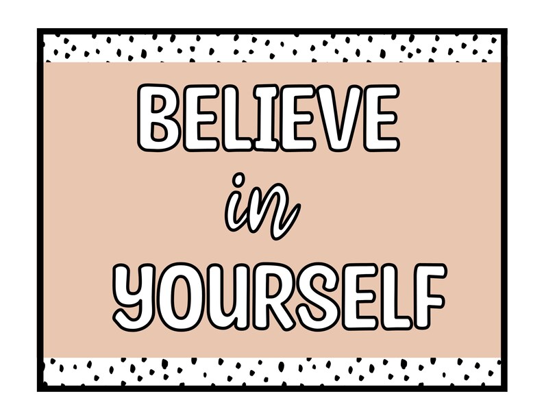 Printable Boho Neutral Spotty Classroom Rules, Editable Classroom Rules ...