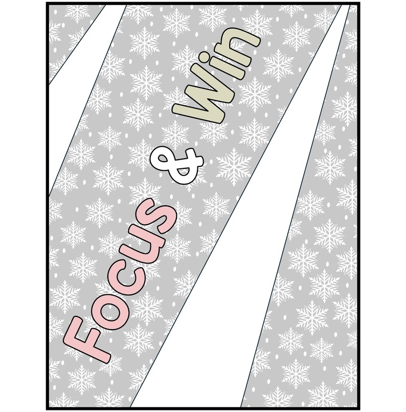 Snowflakes Calm Colors Motivational Posters, Growth Mindset Posters for ...