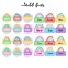 Printable Rainbow Theme Student Name Tags, Name Signs, Classroom Labels ...