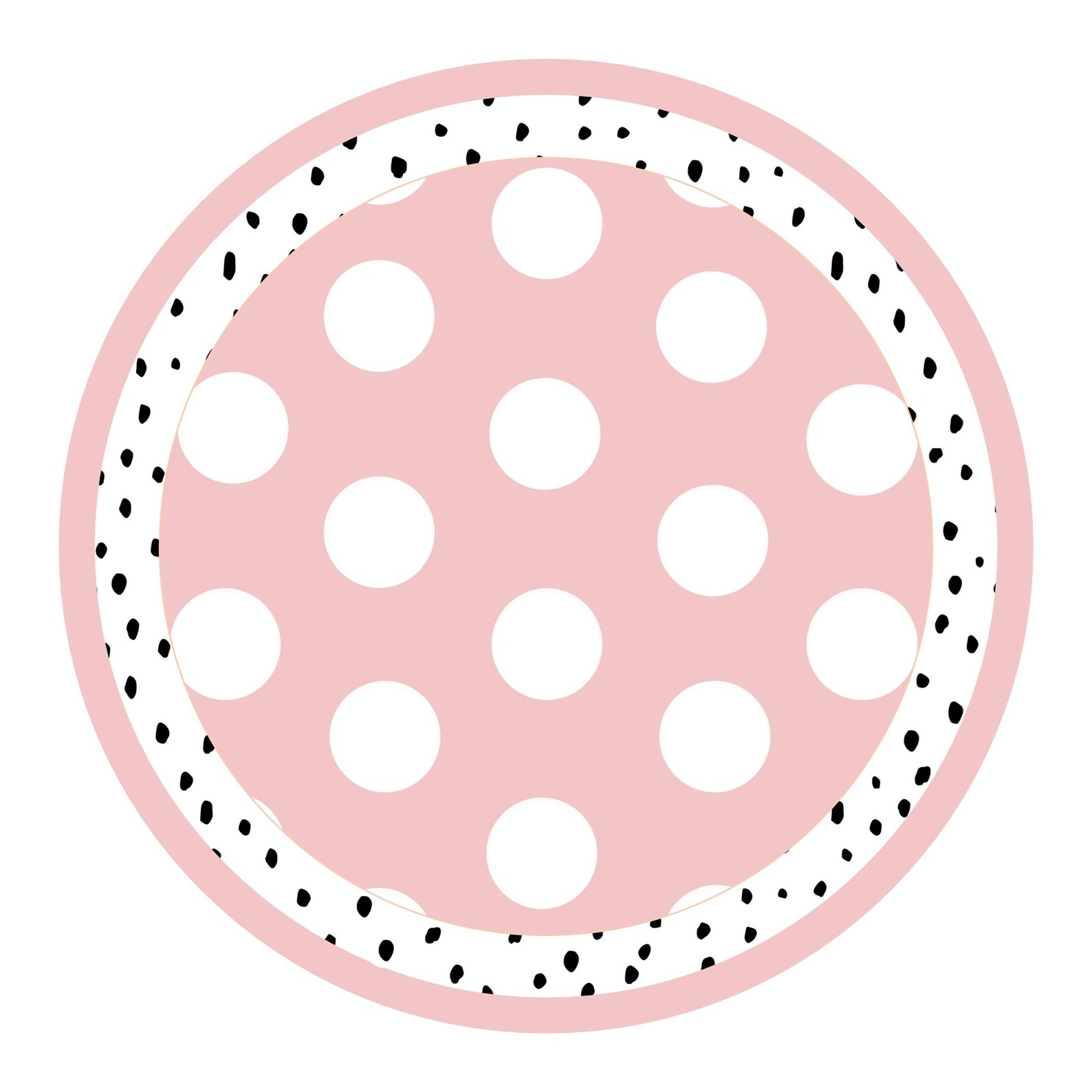 Printable Boho Spotty Polka Dots Table Numbers, Classroom Table, Team ...