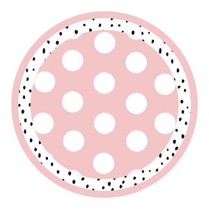 Printable Boho Spotty Polka Dots Table Numbers, Classroom Table, Team ...