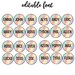 Printable Colorful Round Student Name Labels, Editable Classroom Labels ...