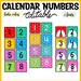Printable Number Labels 1 to 36, Number Tags, Cubby Tags, Editable ...