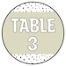 Editable Boho Neutral Spotty Table, Team and Group Labels, Table ...
