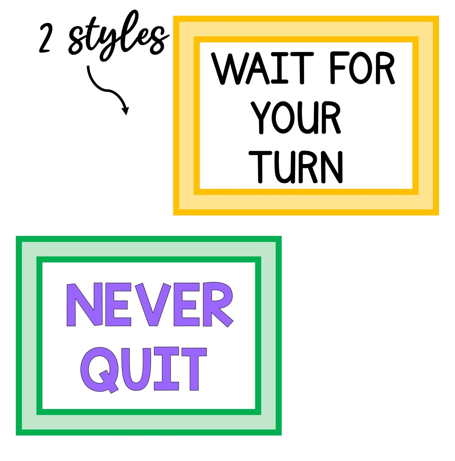 Printable Bright Classroom Rules Labels, Editable Classroom Rules ...