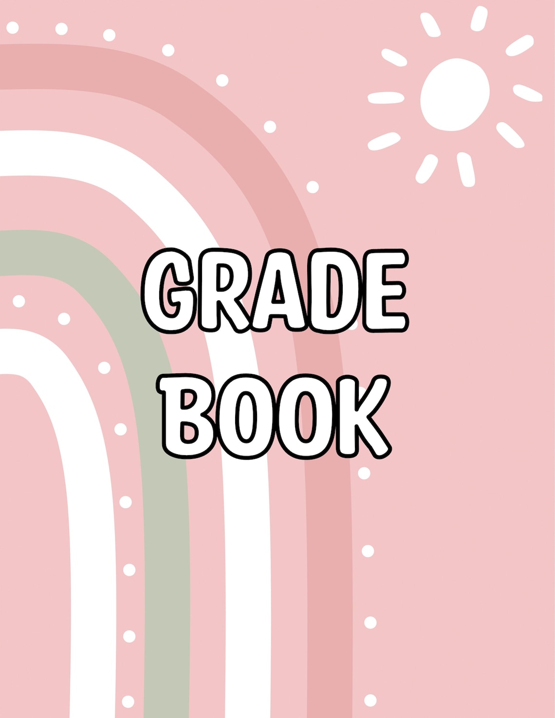 Printable Boho Neutral Spotty Binder Covers and Spines, Editable Binder ...