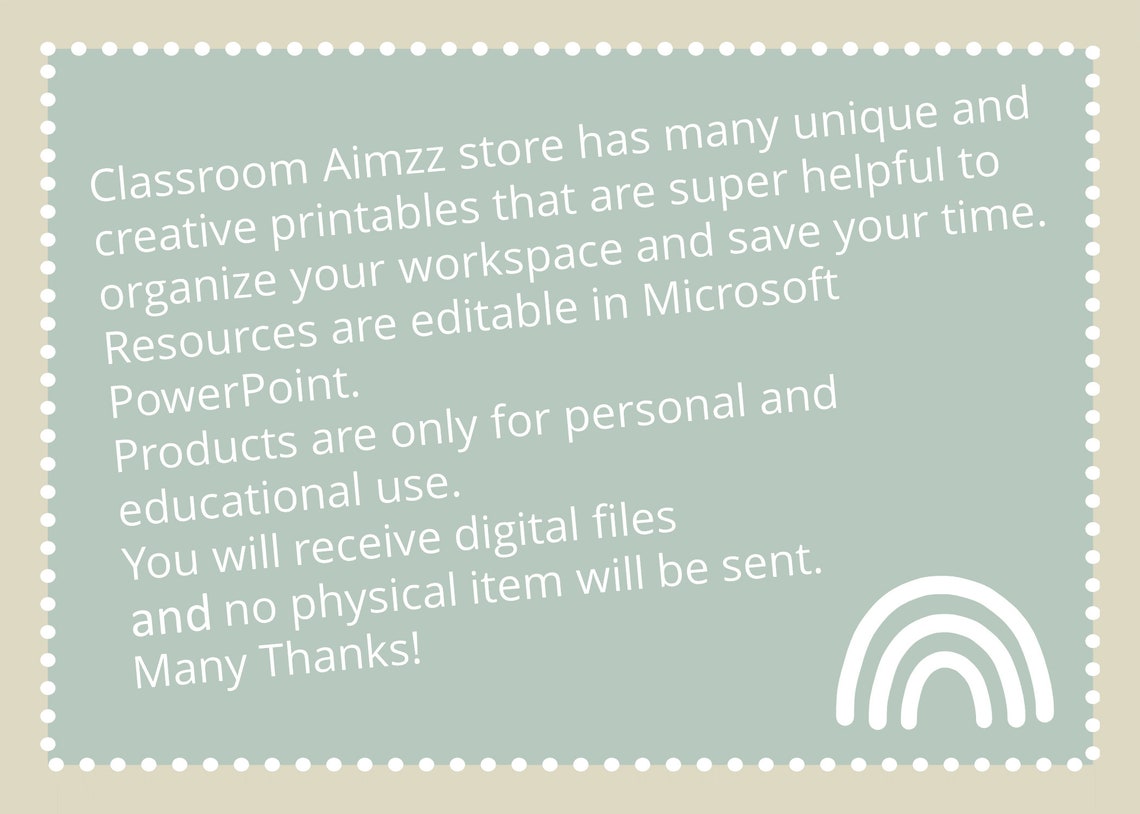 Printable Round Boho Spotty Name Tags, Circular Name Tags, Cubby Labels ...