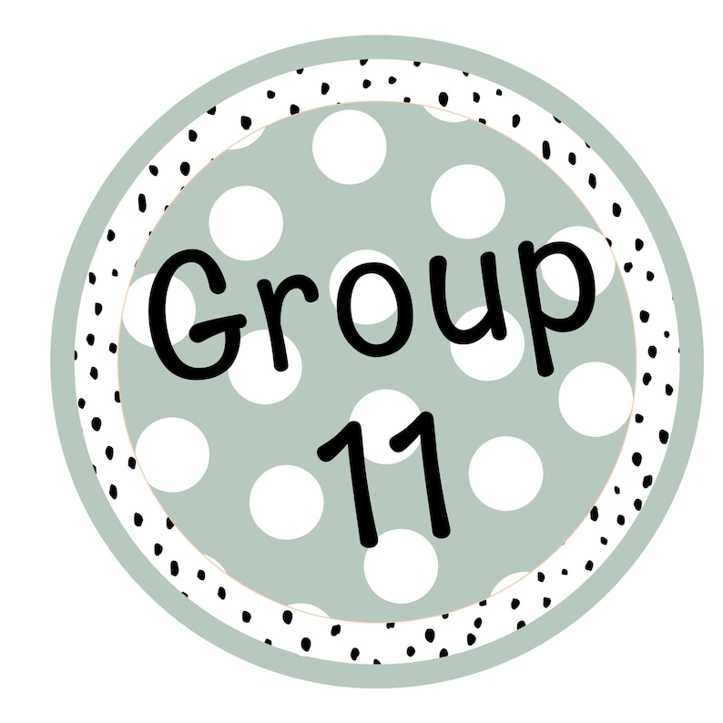 Printable Boho Spotty Polka Dots Table Numbers, Classroom Table, Team ...