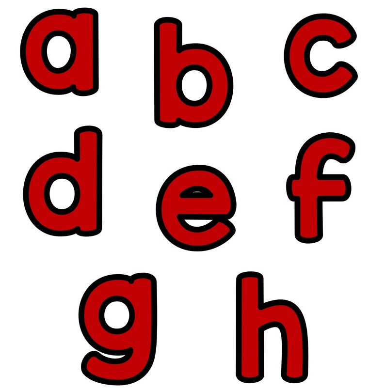 Printable Back to School Bulletin Board Alphabet Letters for Classroom ...