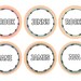 Printable Boho Neutral Student Name Labels, Classroom Labels, Name ...