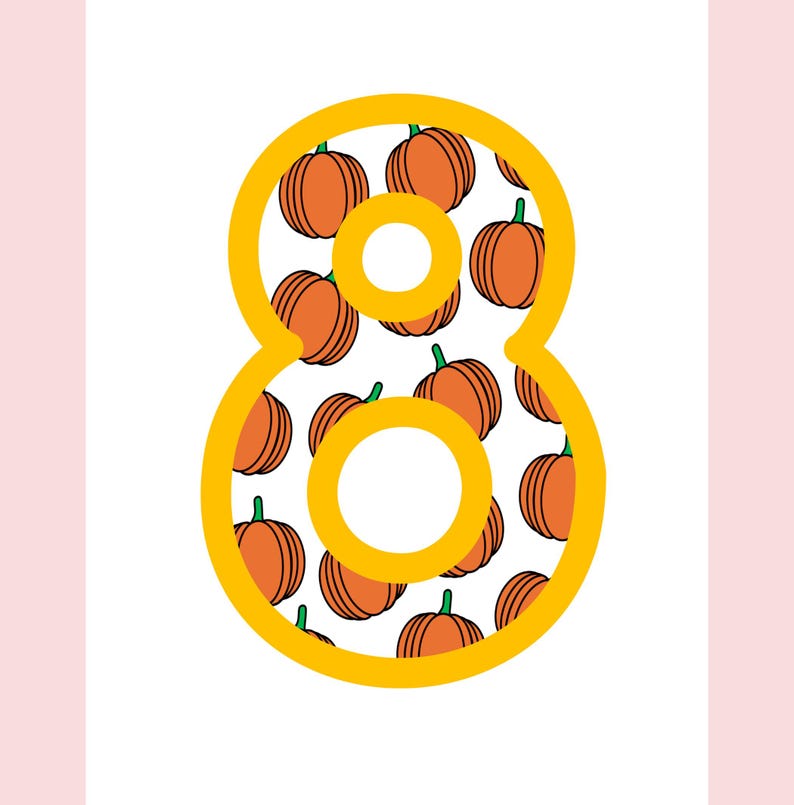 Pumpkin Bulletin Board Letters, Autumn Large Alphabet Letters, Alphabet ...