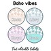 Winter Student Name Tags, Printable Snowflakes Name Labels, Cubby ...