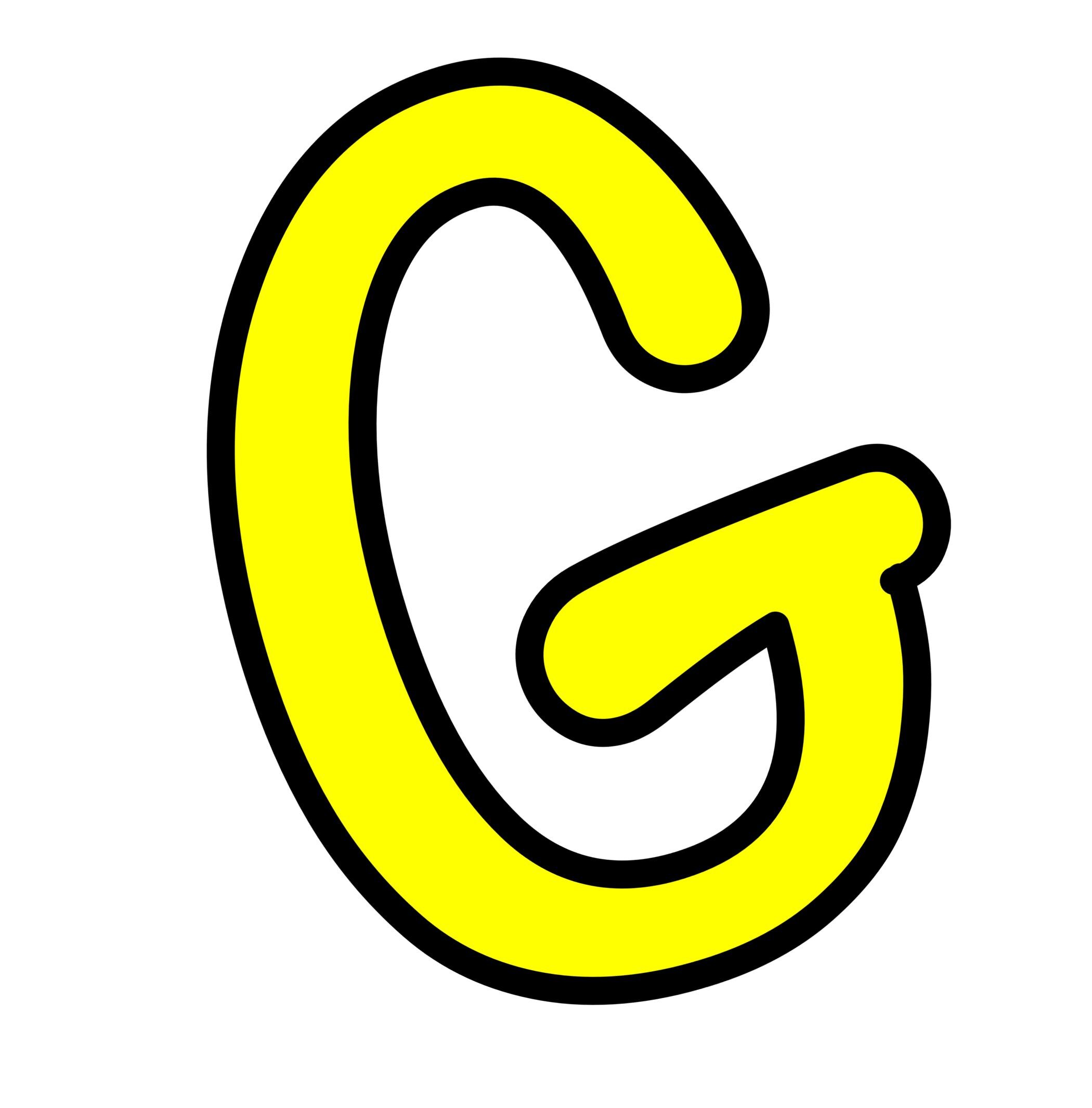 Minimalist Trendy Bright Yellow Color Bulletin Board Letters, Large ...