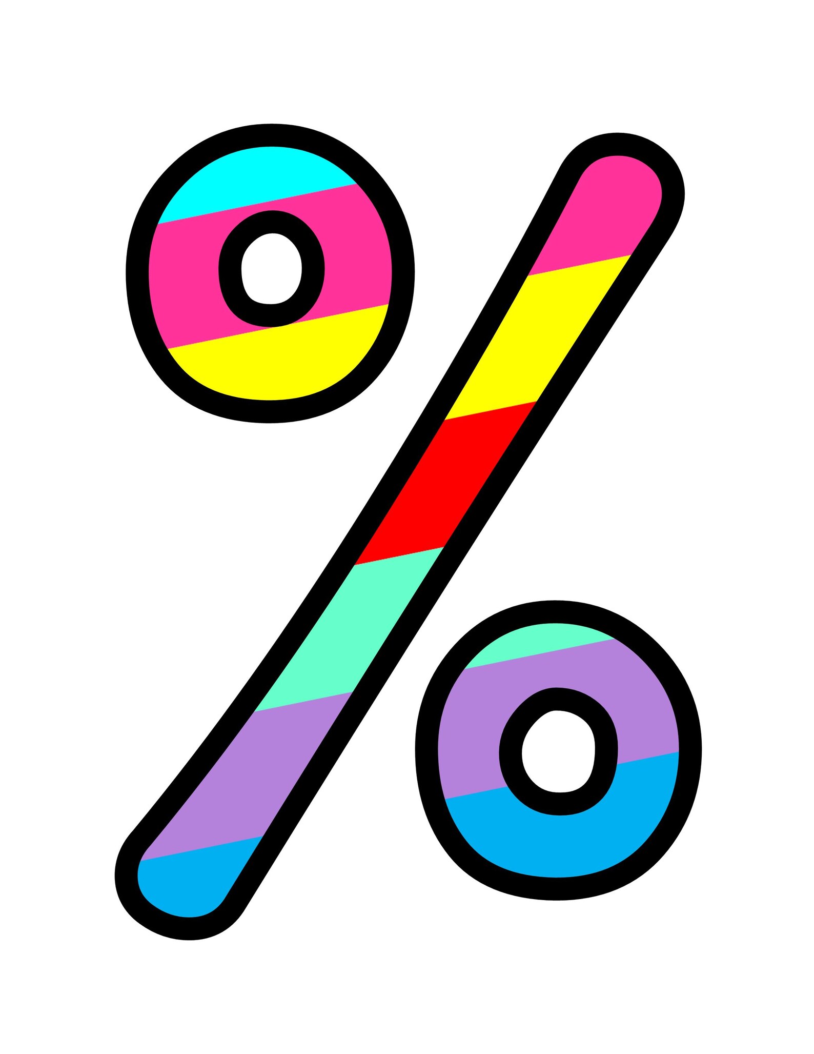 Printable Colorful Bulletin Board Letters for Kindergarten, Large ...