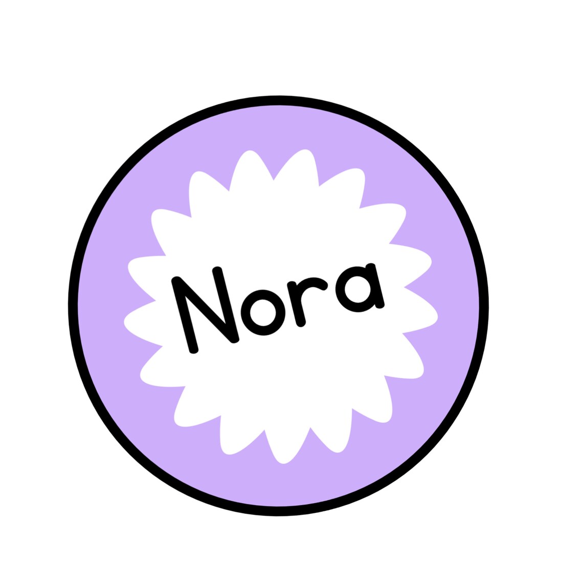 Back to School Student Name Tags, Vibrant Classroom Labels, Round Name ...