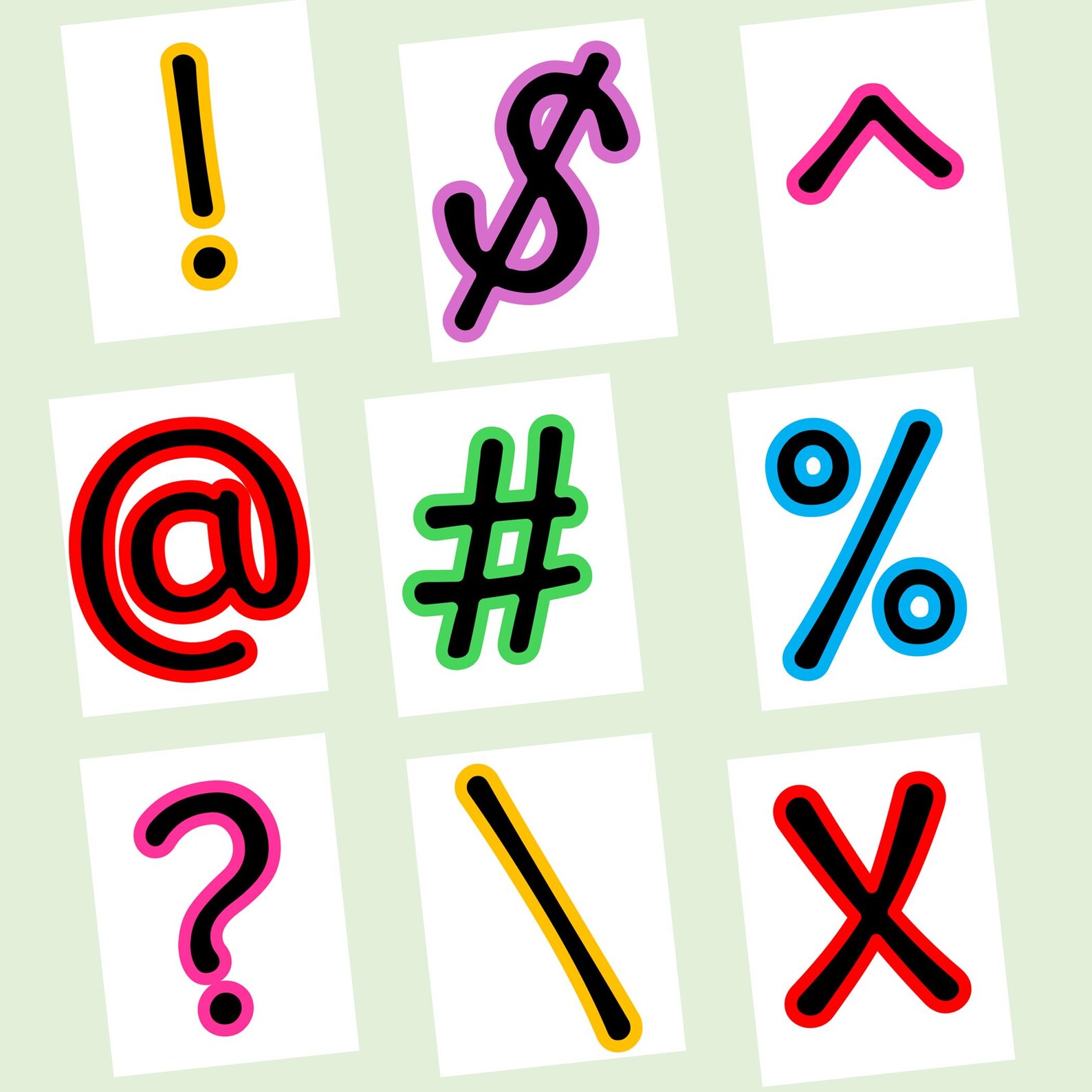 Back to School Bright Bulletin Board Letters for Wall Display ...