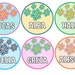 Printable Flowers Classroom Labels,round Floral Classroom Labels ...